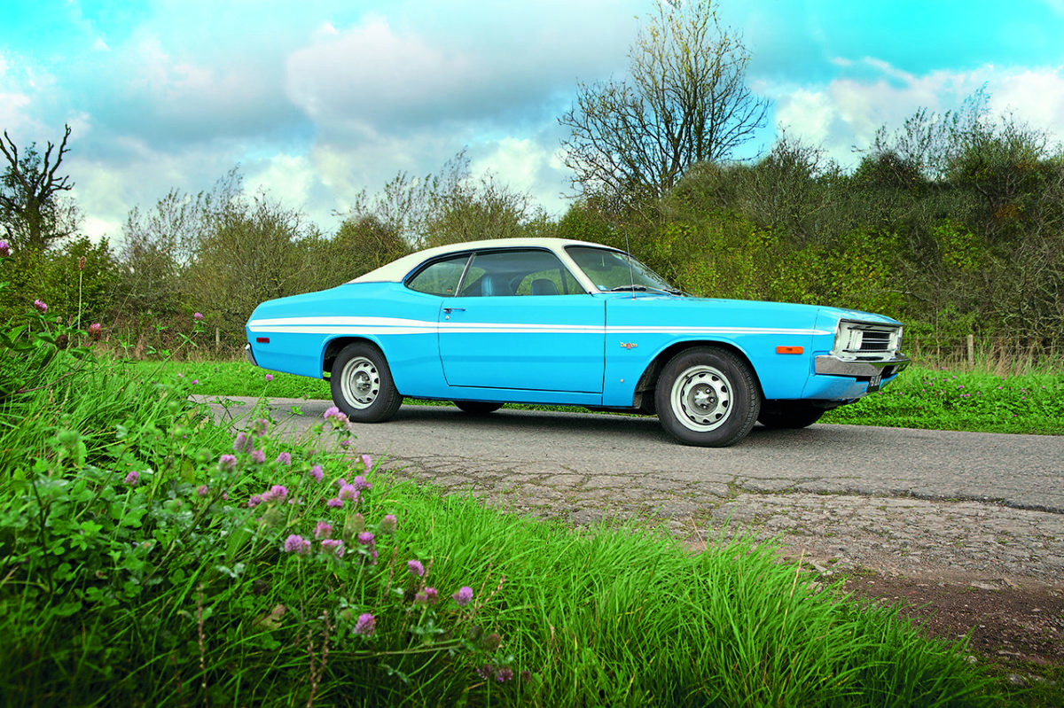 Devil in Blue: 1972 Dodge Demon | Classic American Magazine