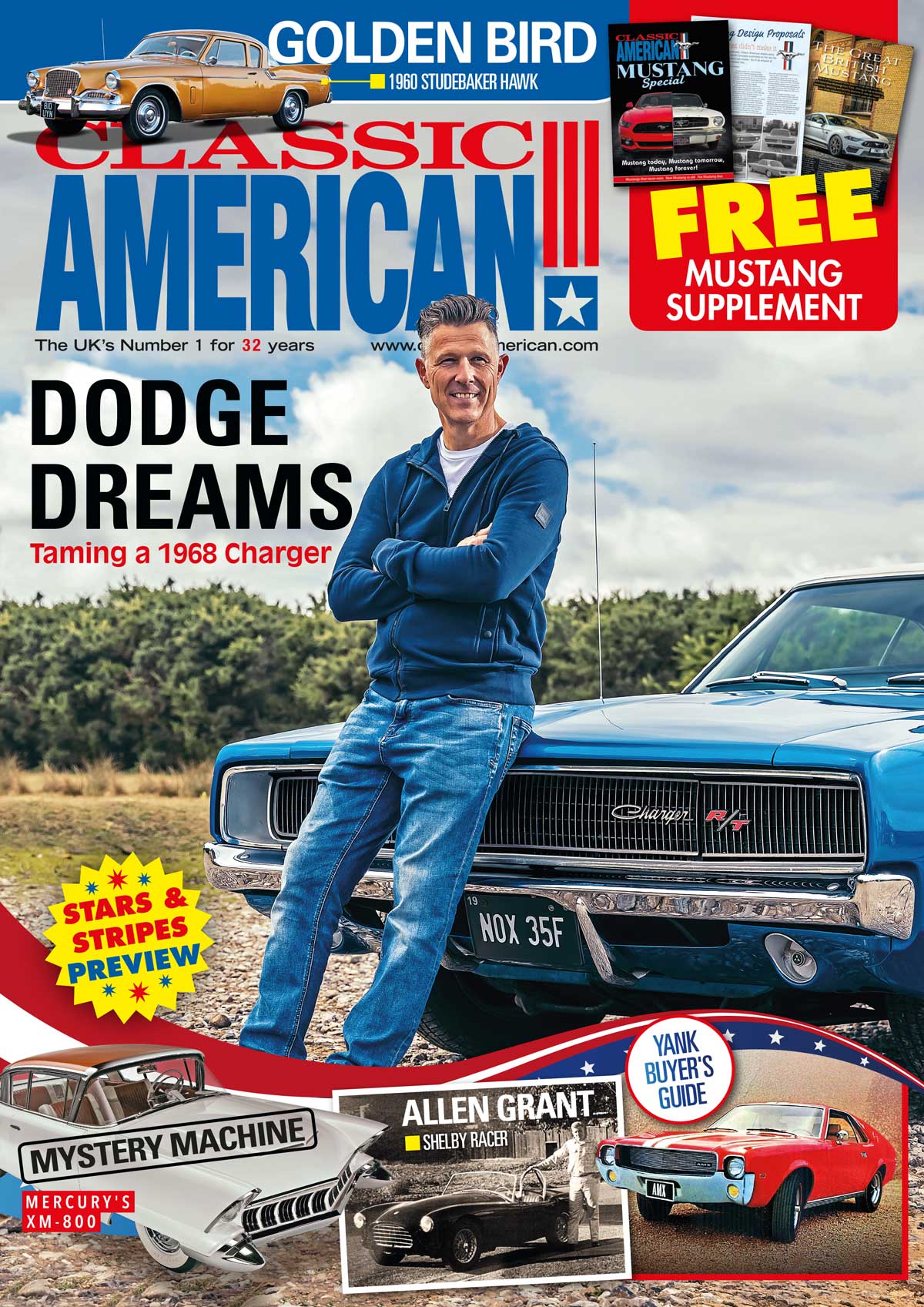 FREE Mustang supplement in the July issue of Classic American