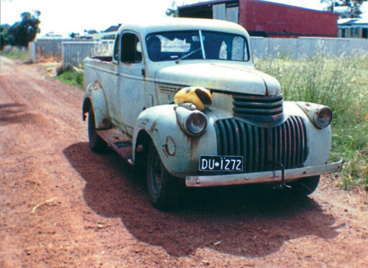 This 1944 Chevrolet Maple Leaf ute has quite the history