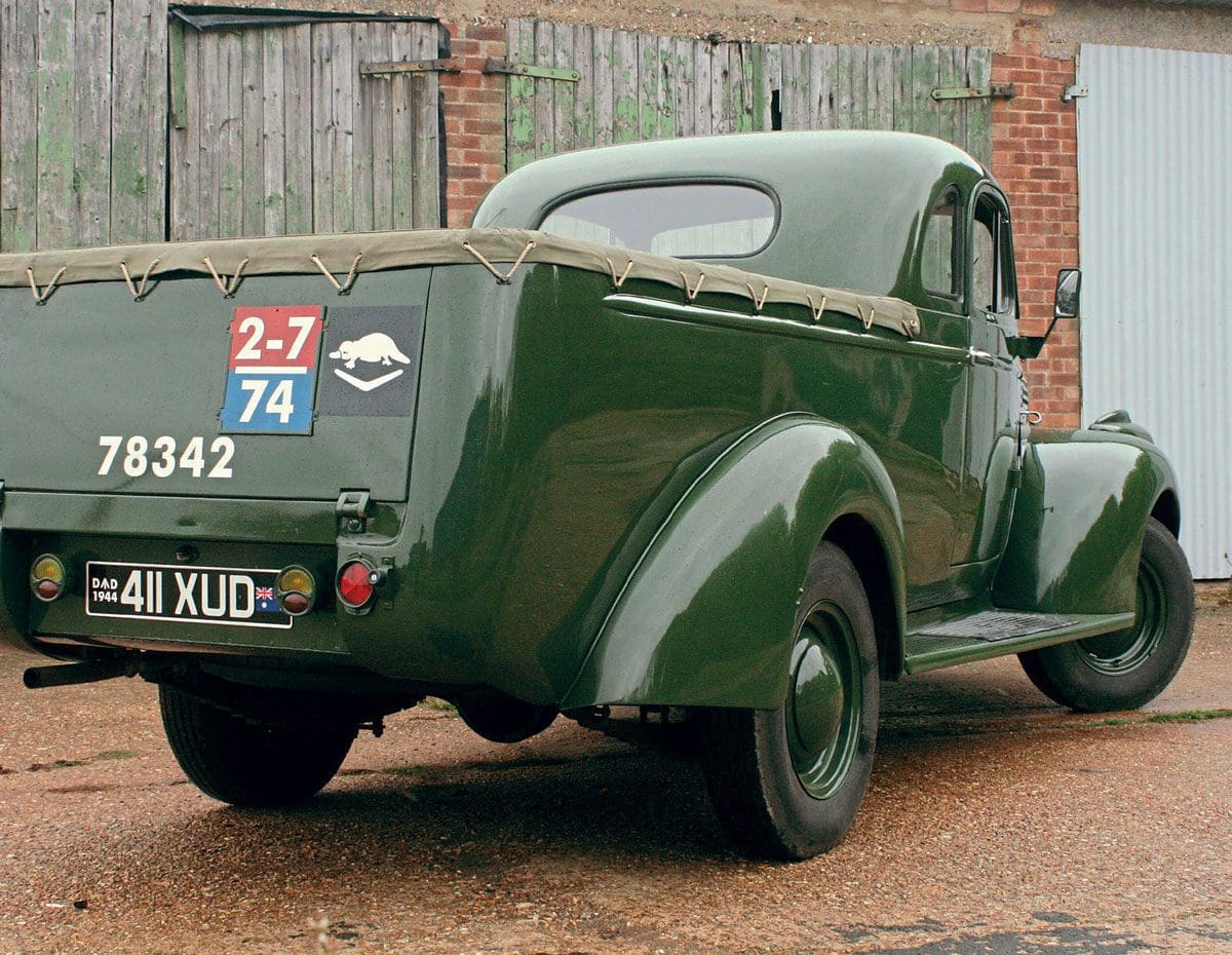 This 1944 Chevrolet Maple Leaf ute has quite the history