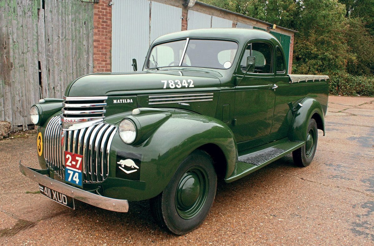 This 1944 Chevrolet Maple Leaf ute has quite the history