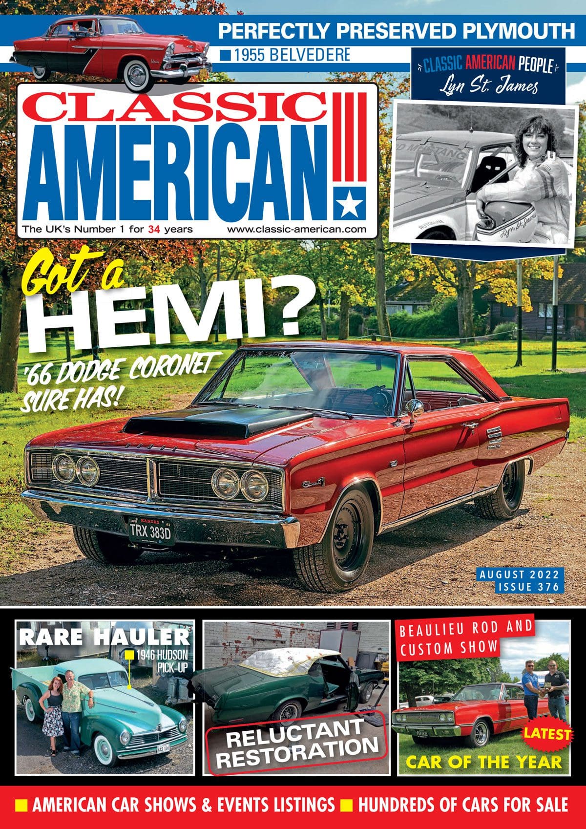 AUGUST ISSUE | Classic American Magazine