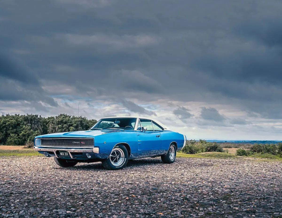 Dodge Charger 1968 Blue