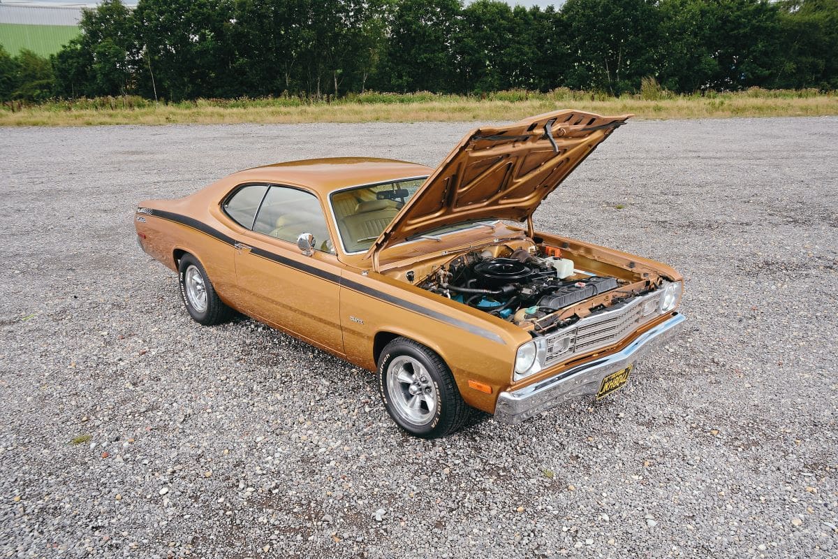Honey Gold Duster: 1973 Plymouth Duster | Classic American