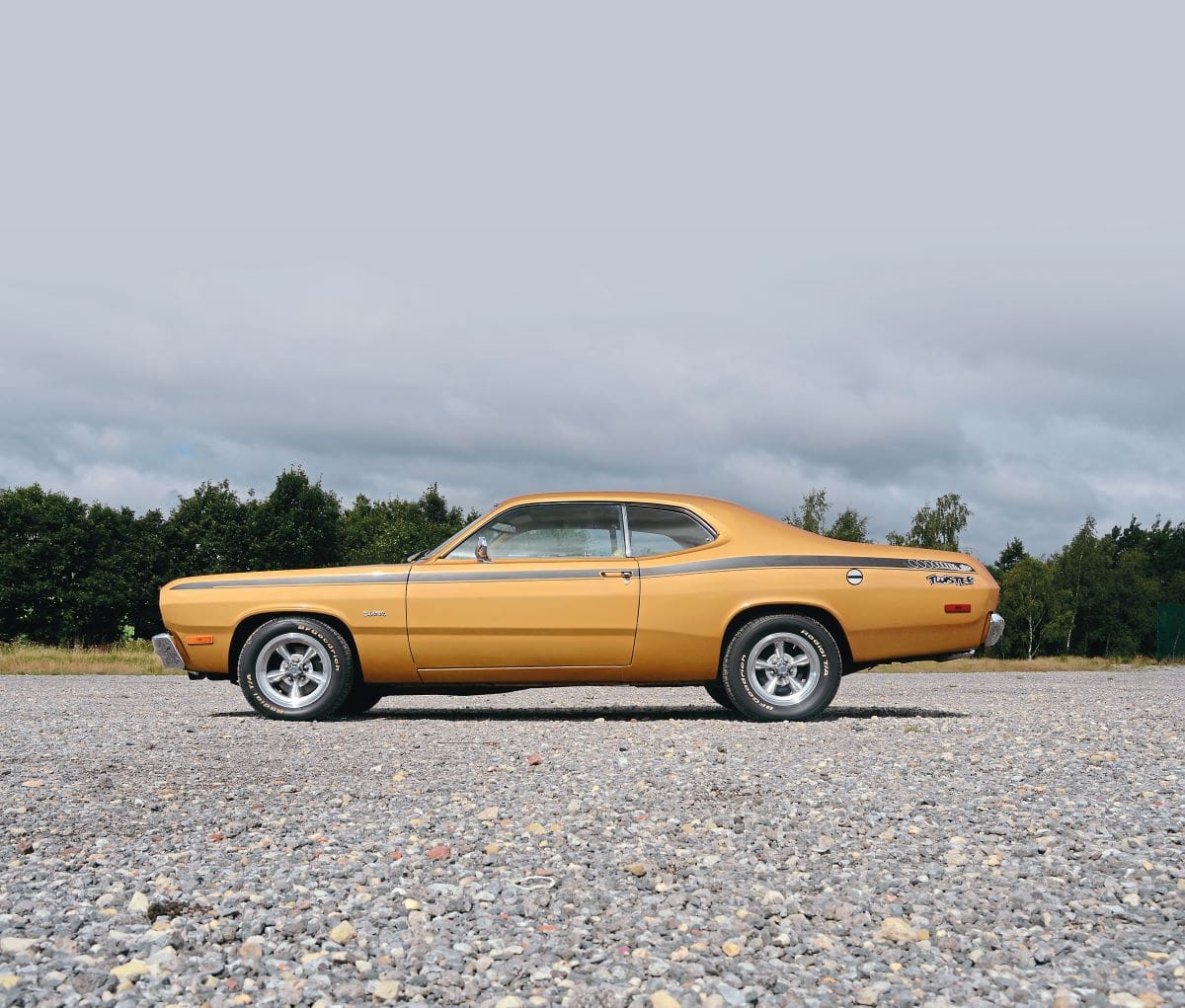Honey Gold Duster: 1973 Plymouth Duster | Classic American