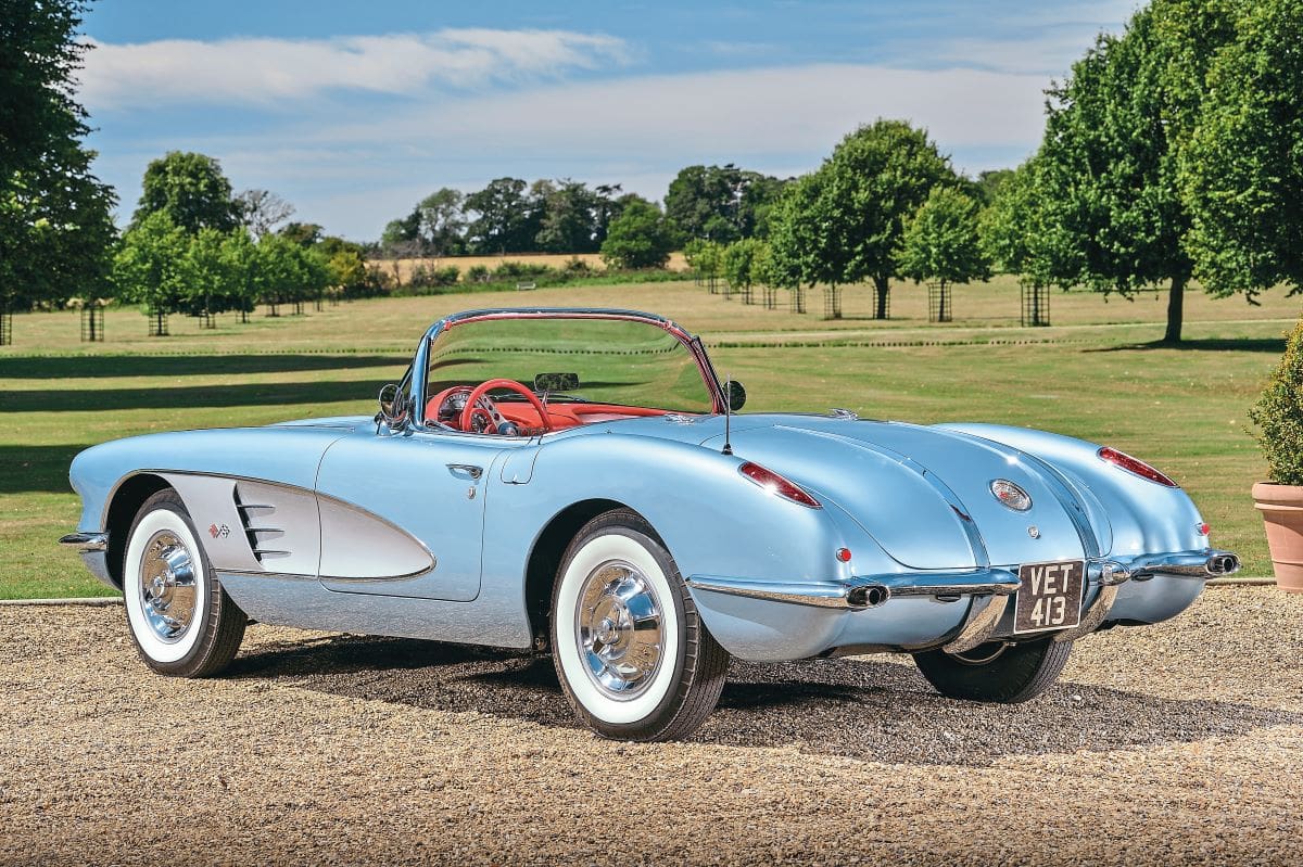 Three generations of Corvette restored by two generations of men