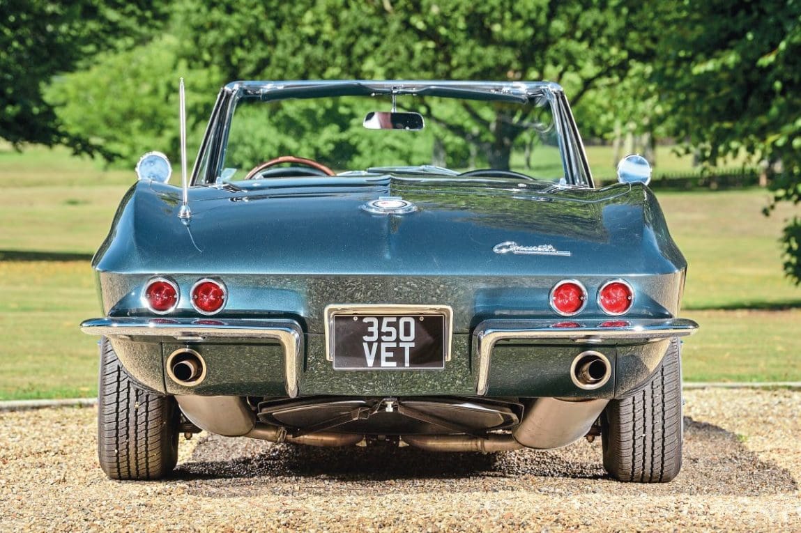 Three generations of Corvette restored by two generations of men