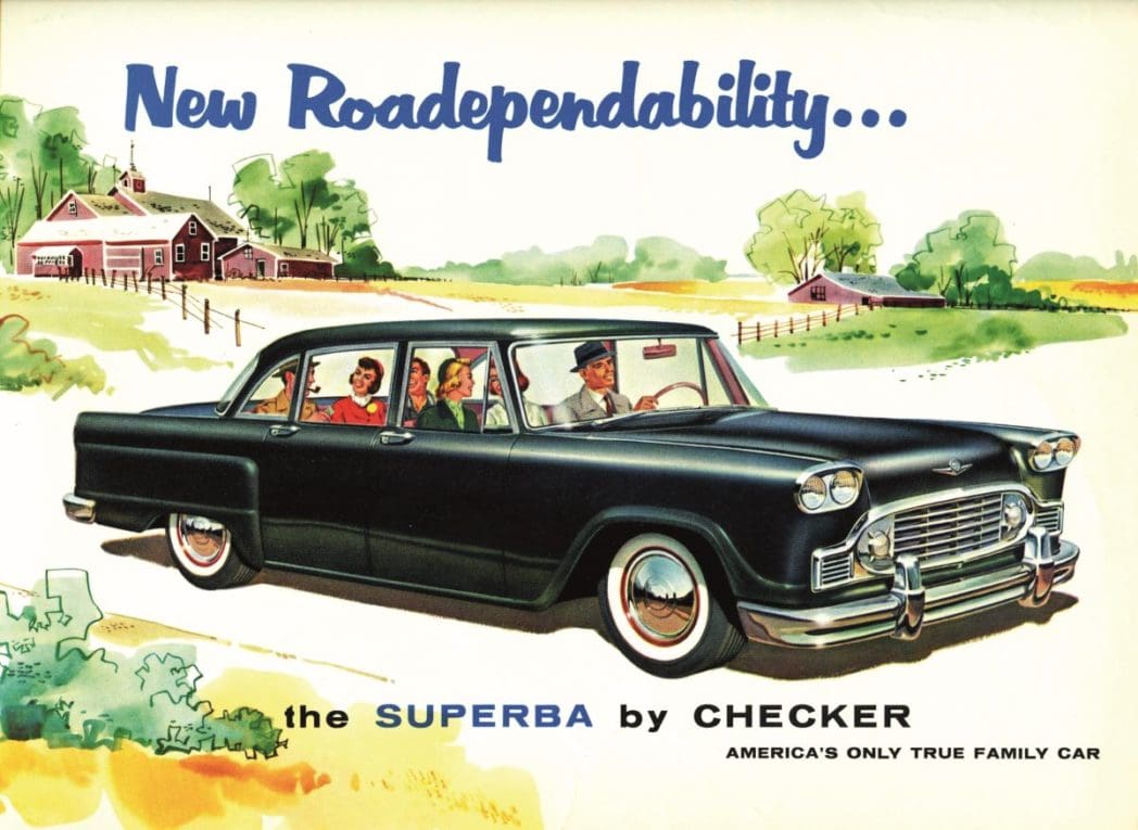 How did the Checker taxi cab become a New York icon?