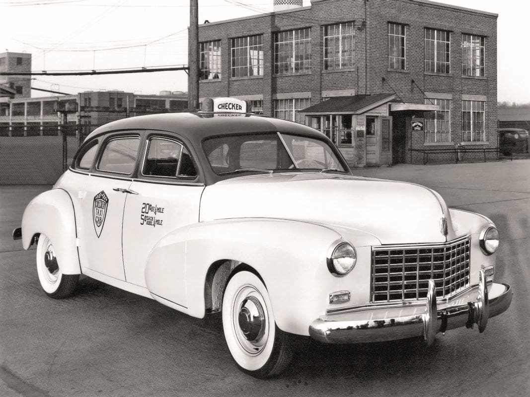 How did the Checker taxi cab become a New York icon?